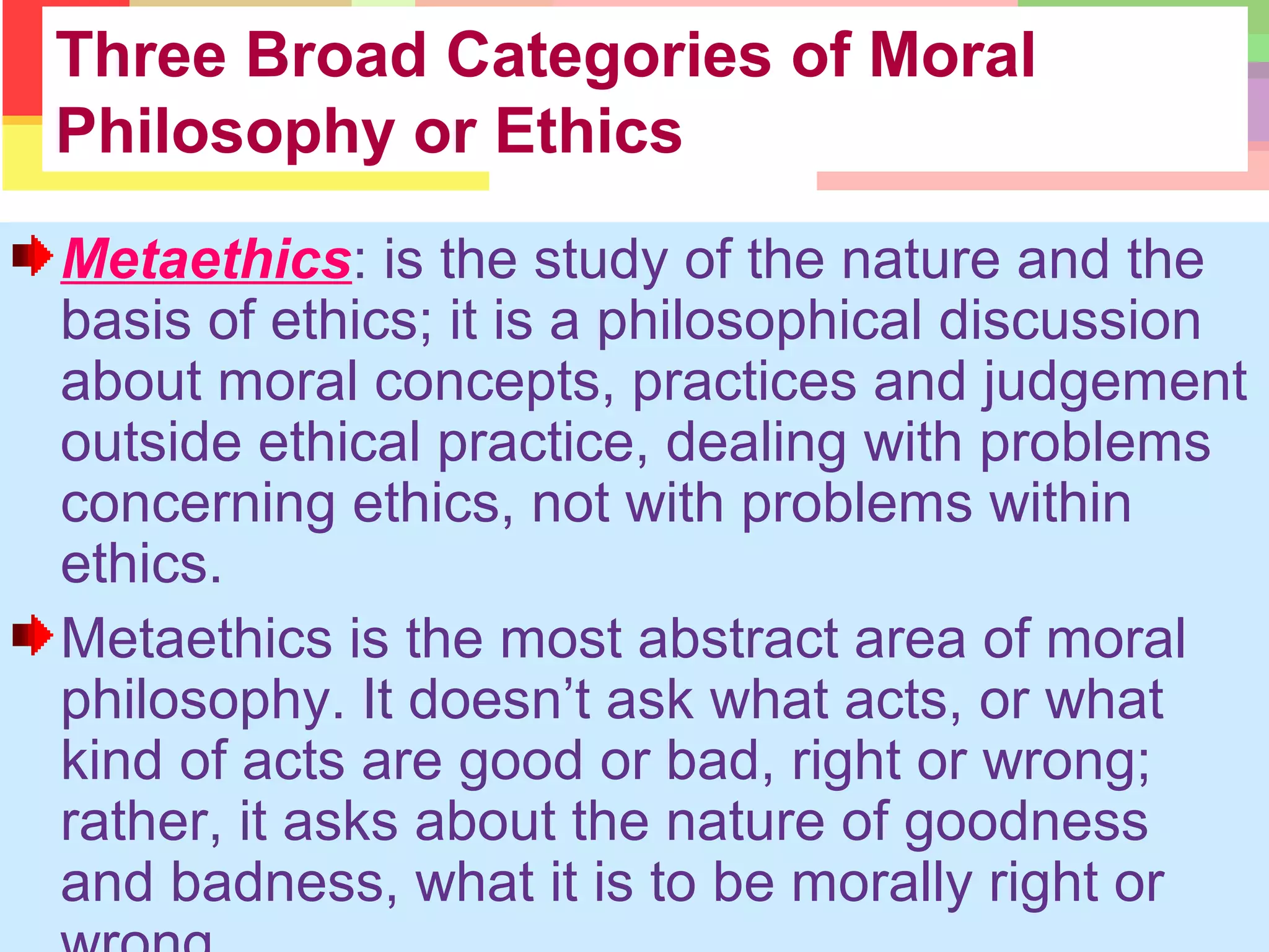 Lecture1 introduction to ethics | PPT