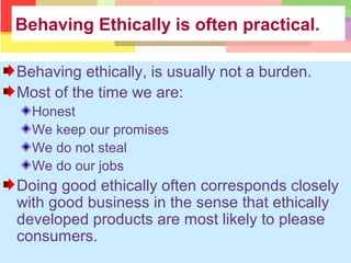 Lecture1 introduction to ethics | PPT