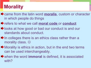 Lecture1 introduction to ethics | PPT
