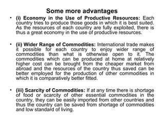Lecture 1 introduction to international trade | PPT