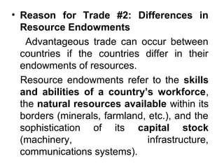 Lecture 1 introduction to international trade | PPT