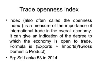 Lecture 1 introduction to international trade | PPT