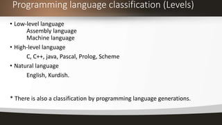 Lecture 1 introduction to language processors | PPT