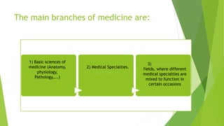Lecture 1 introduction to medical terminology | PPTX