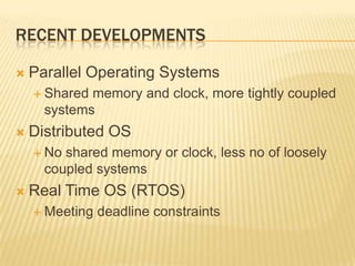 Lecture 1 introduction to operating systems | PPT