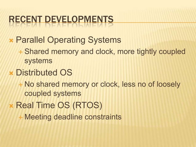Lecture 1 introduction to operating systems | PPT