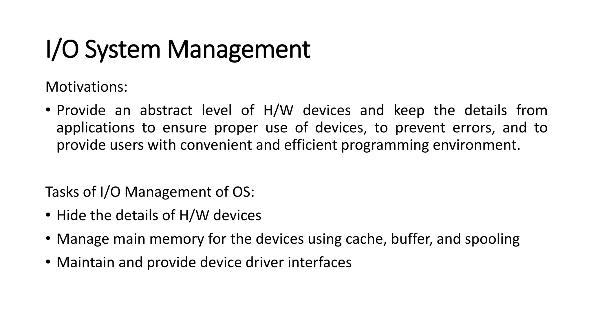 Introduction to operating systems | PPTX