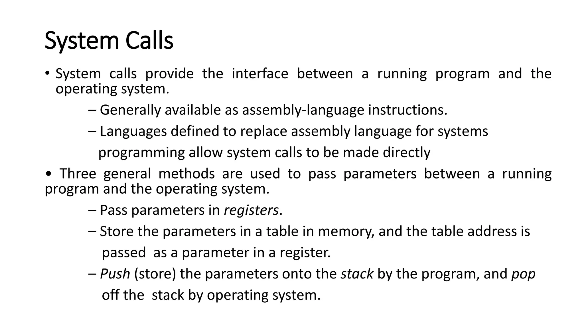 Introduction To Operating Systems Ppt