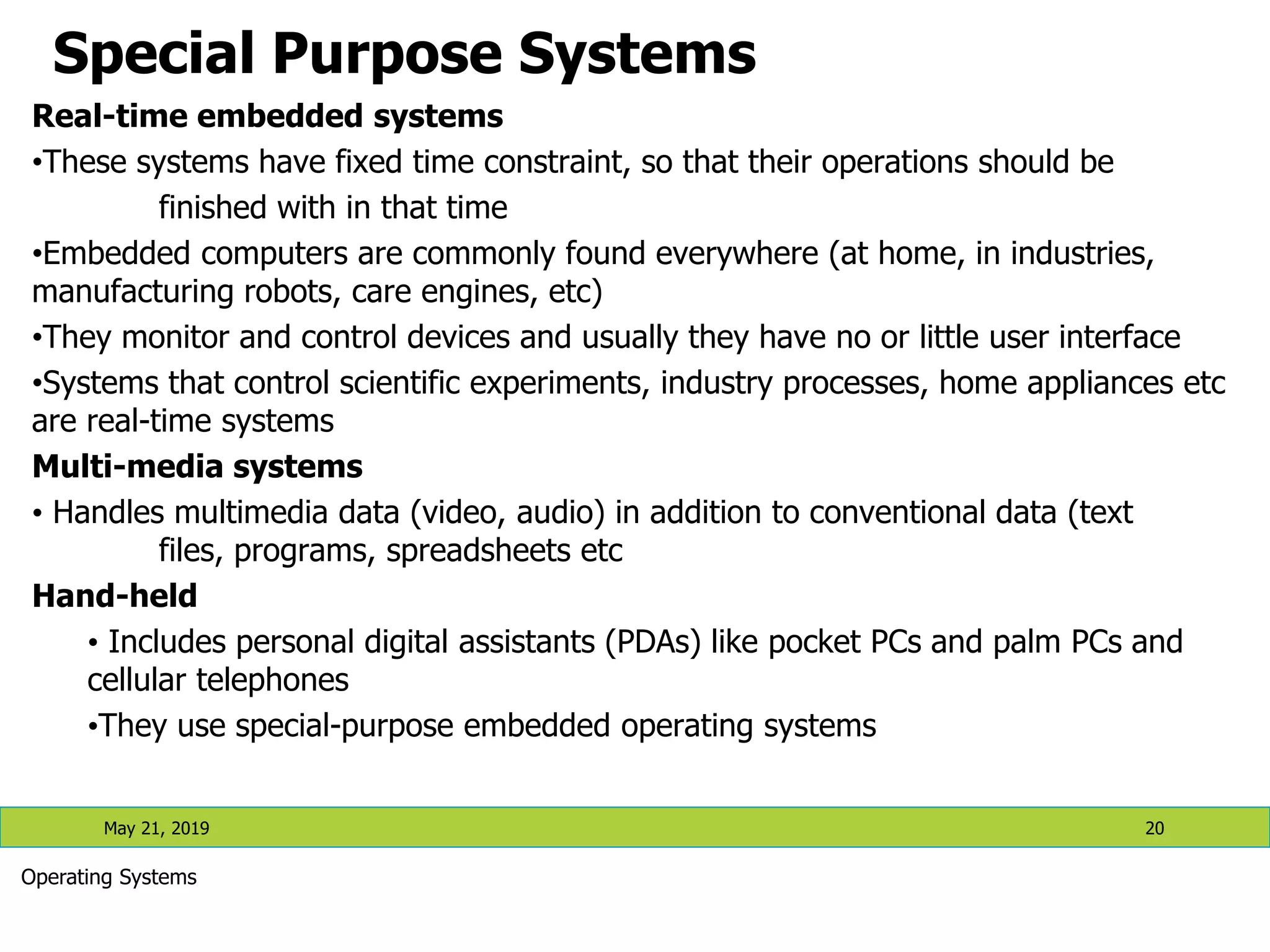 Lecture 1 Introduction To Operating Systemspdf Operating Systems