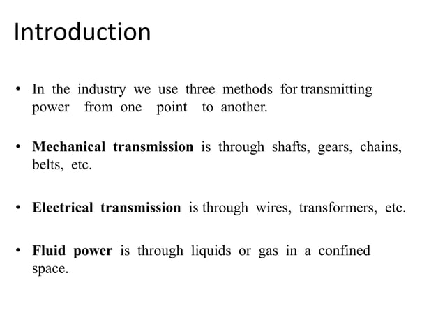 LECTURE 1 - Introduction to Pneumatic and Hydraulic.pptx