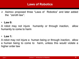 Lecture 1 - Introduction to Robotics.pptx