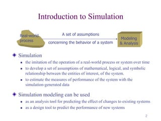 Lecture 1 - Introduction to Simulation Edited.ppt