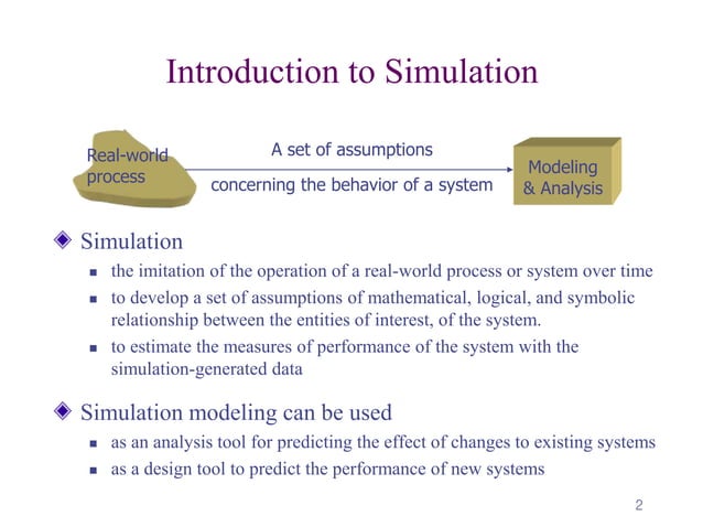 Lecture 1 - Introduction to Simulation Edited.ppt