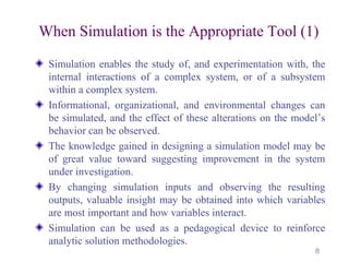Lecture 1 - Introduction to Simulation Edited.ppt