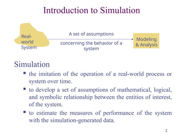 Lecture 1 - Introduction to Simulation Edited.pptx