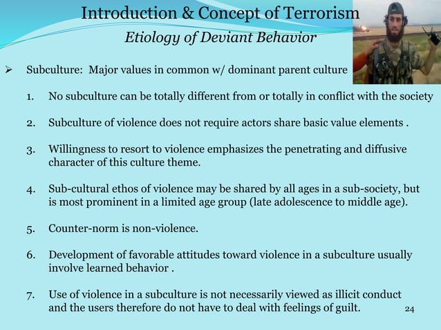 Lecture 1 introduction to terrorism | PPTX | Islam | Religion ...