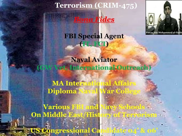 Lecture 1 introduction to terrorism | PPTX | Islam | Religion & Spirituality