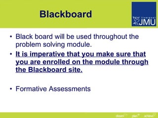 Lecture 1 introduction to the module | PPT