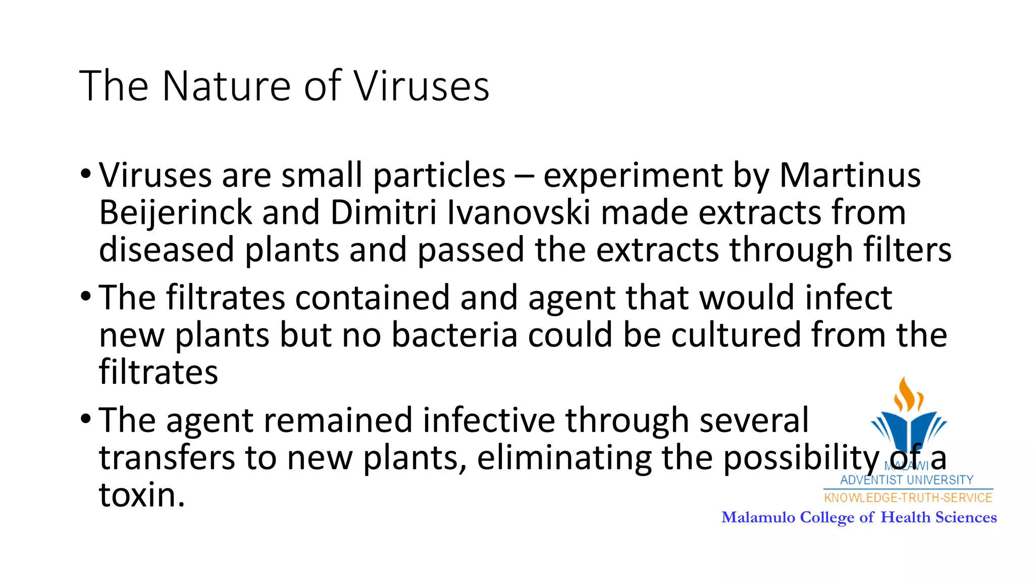 Lecture 1 - Introduction To Virology.pptx