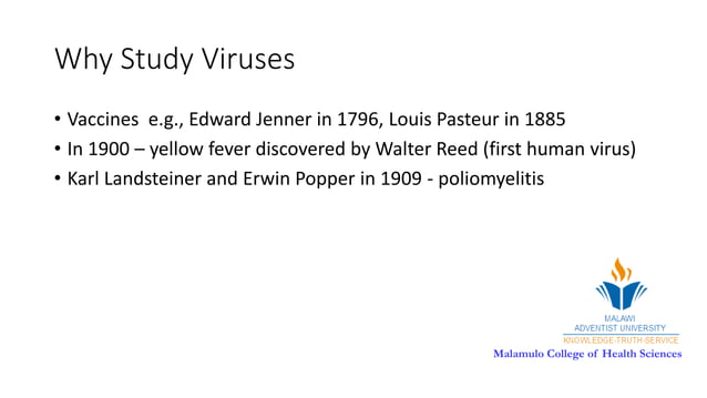 Lecture 1 - Introduction To Virology.pptx