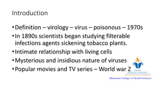 Lecture 1 - Introduction To Virology.pptx