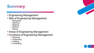 Engineering Management Practices | PPT