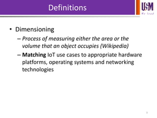 iot-component-dimensioning | PPTX