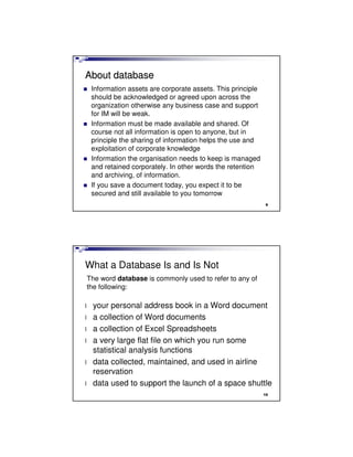 Lecture1-IS322(Data&InfoMang-introduction) | PDF