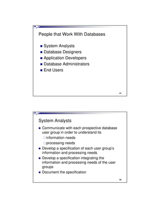 Lecture1 is322 data&infomanag(introduction)(old curr) | PDF