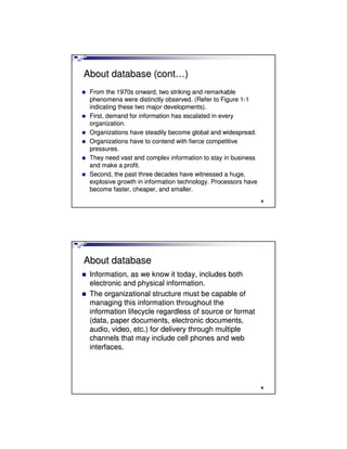 Lecture1 is322 data&infomanag(introduction)(old curr) | PDF