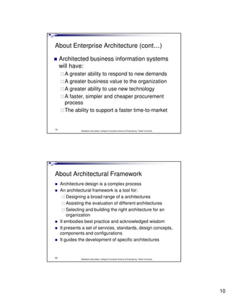 Lecture1 is323-enterprise architecture(ea-concepts) | PDF | Databases ...
