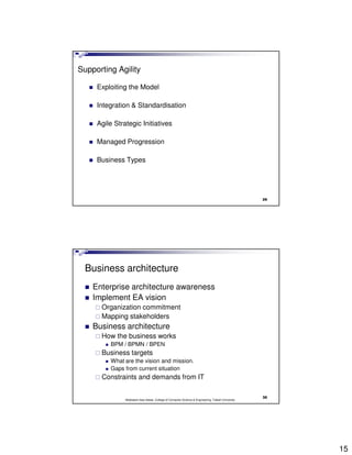 Lecture1 is323-enterprise architecture(ea-concepts) | PDF | Databases ...