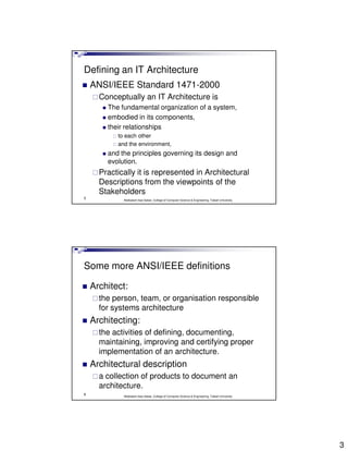 Lecture1 is323-enterprise architecture(ea-concepts) | PDF | Databases | Computer Software and ...