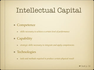Knowledge Management Lecture 1: definition, history and presence | KEY