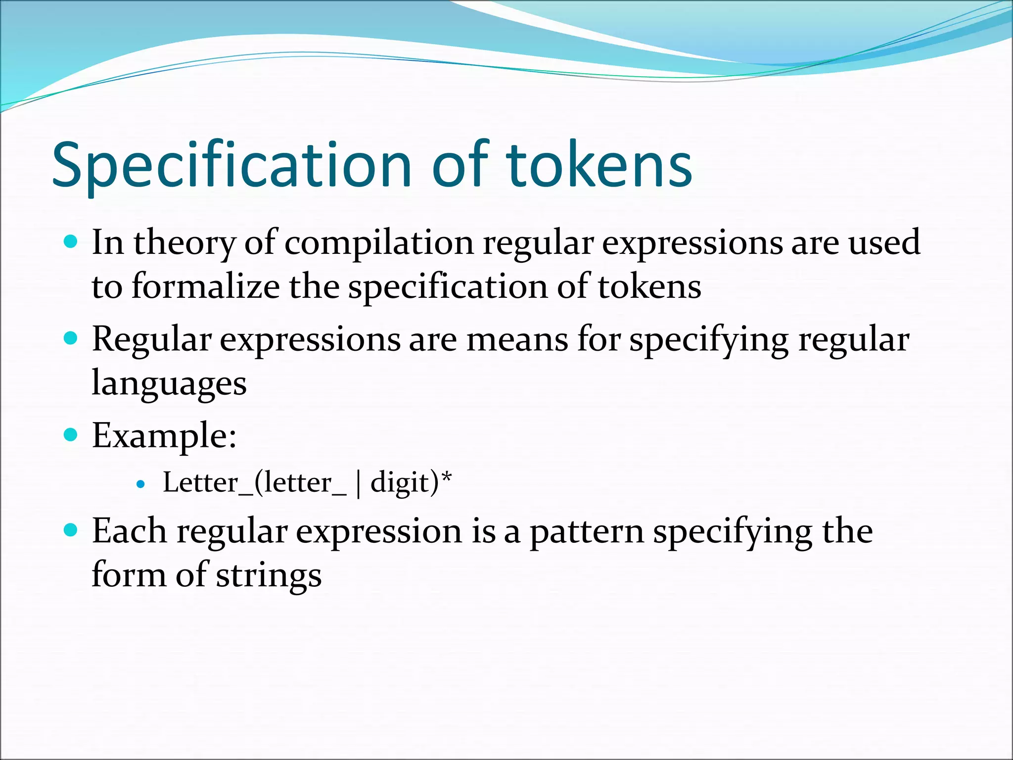 Lecture 1 - Lexical Analysis.ppt