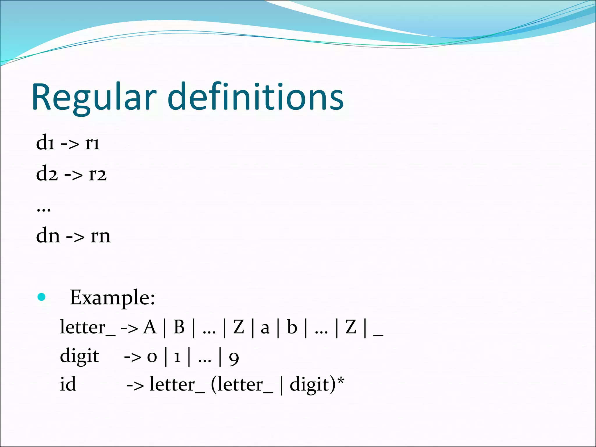 Lecture 1 - Lexical Analysis.ppt