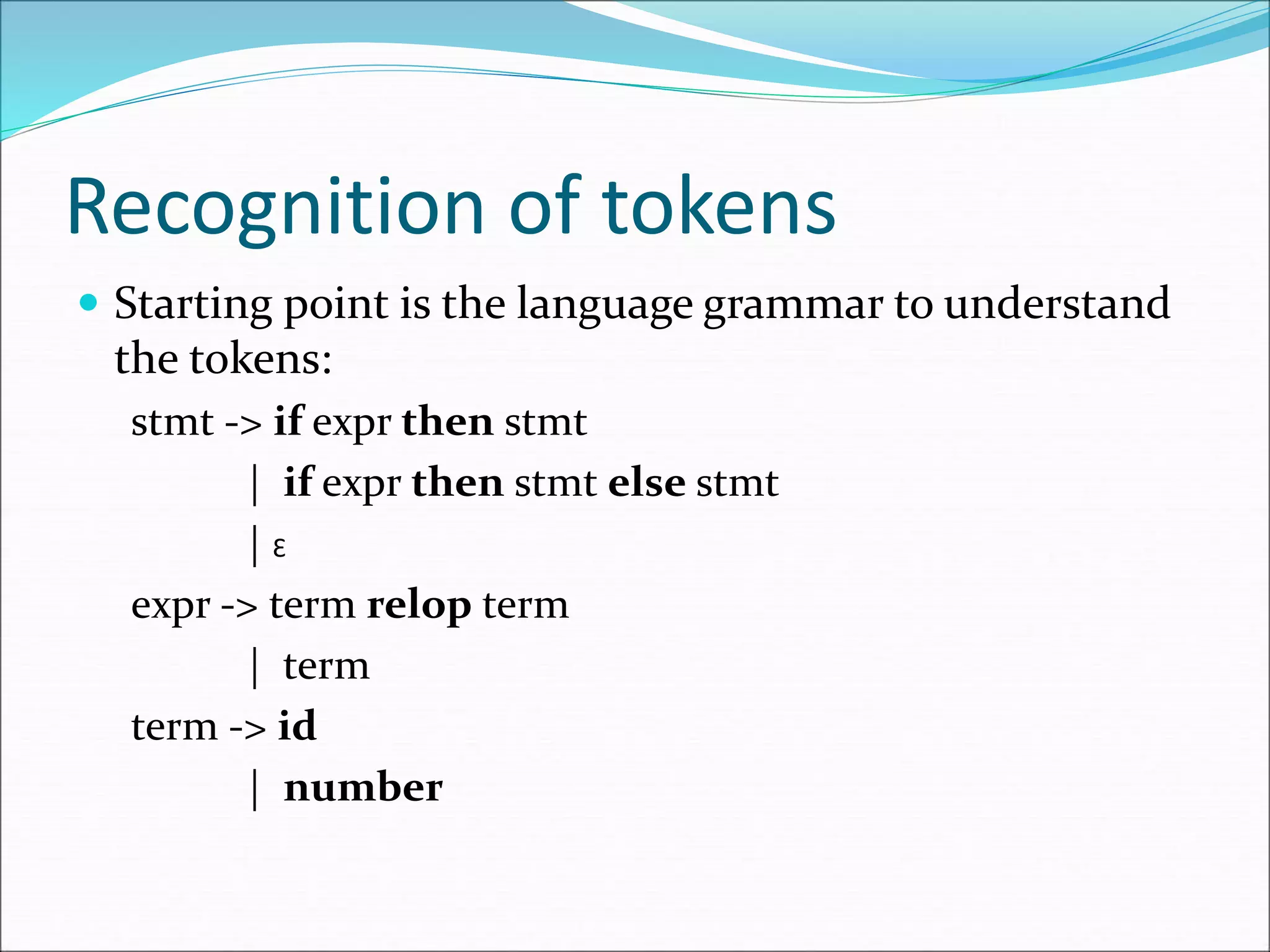 Lecture 1 - Lexical Analysis.ppt