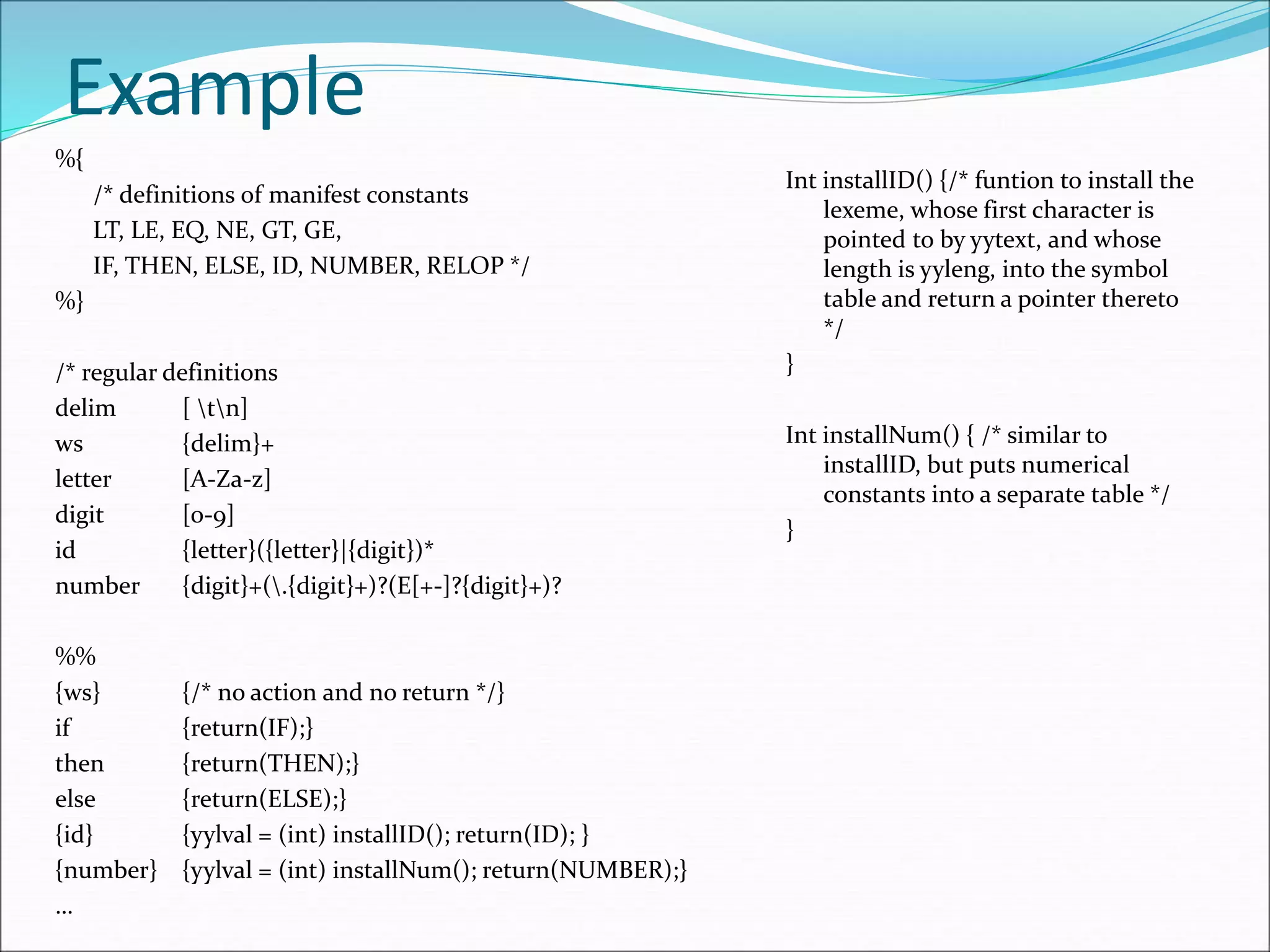 Lecture 1 - Lexical Analysis.ppt