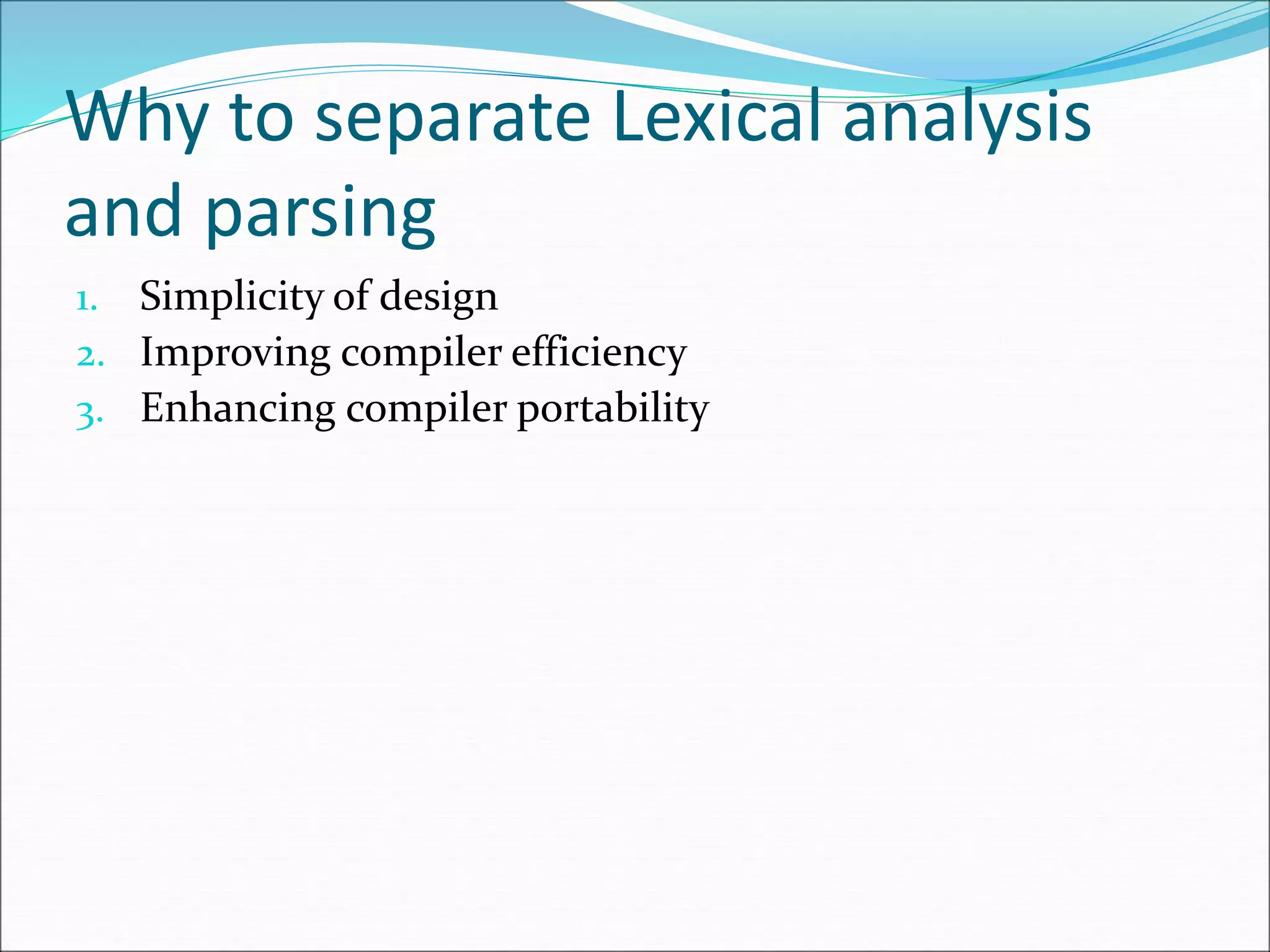 Lecture 1 - Lexical Analysis.ppt