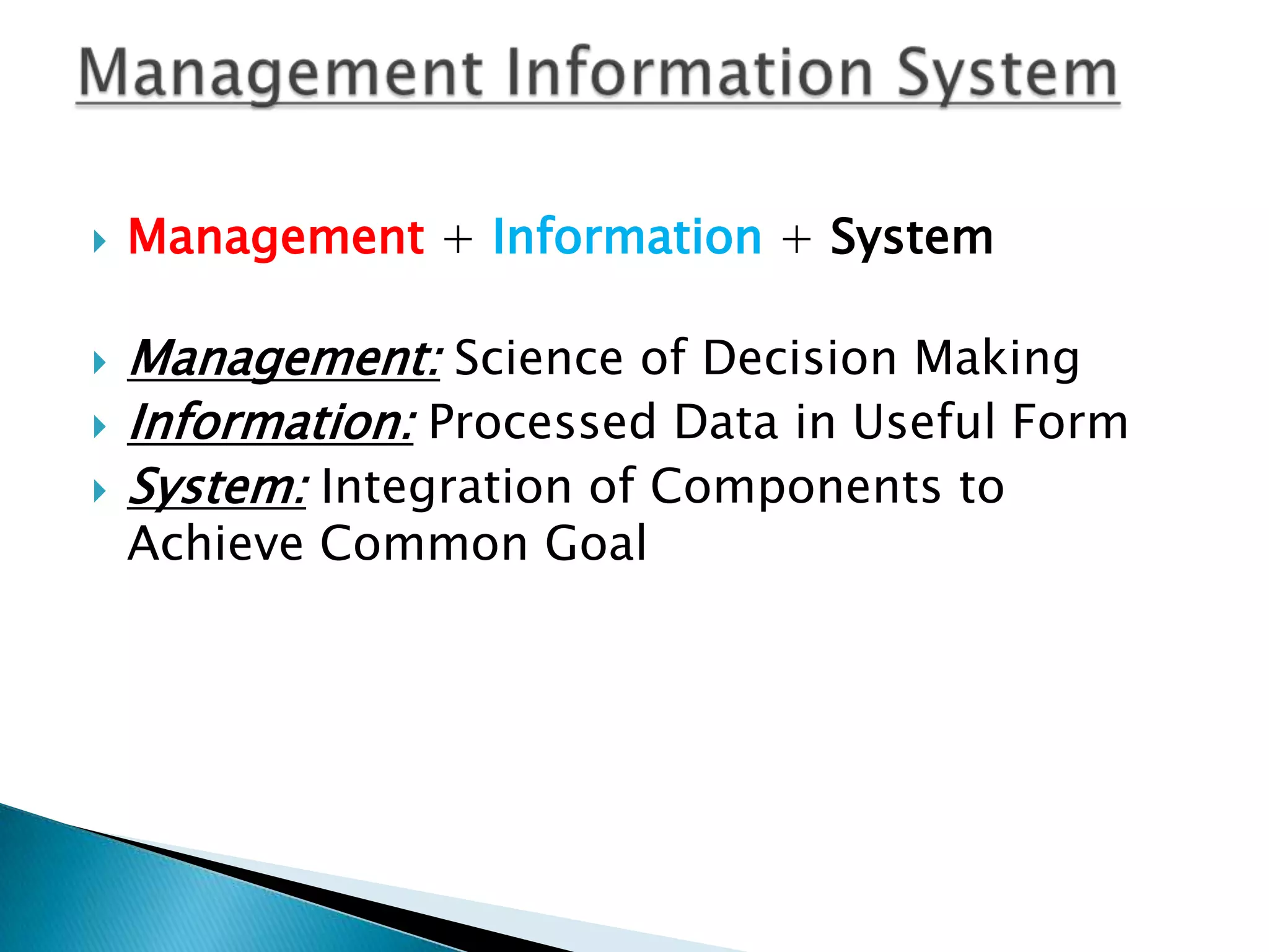 Lecture 1 mis | PPTX