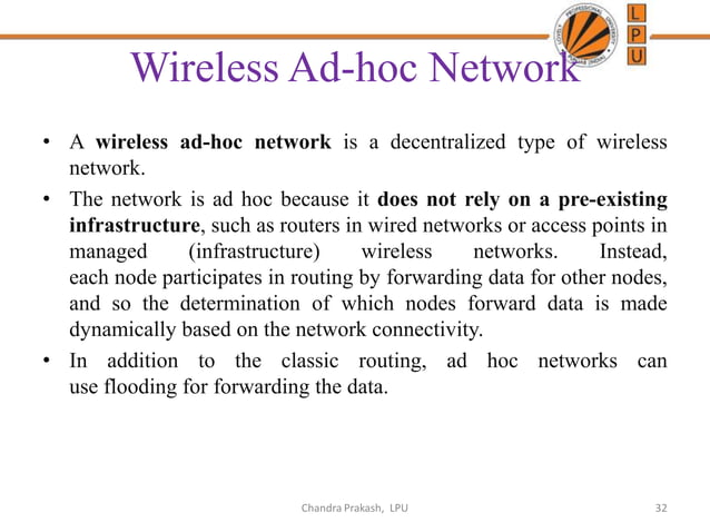 Lecture 1 mobile and adhoc network- introduction | PDF