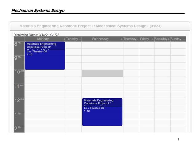 Lecture 1 - Mechanical Systems Design course description.pdf | Civil Engineering Industry ...