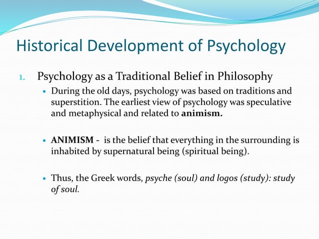 General Concepts of Psychology | PPTX