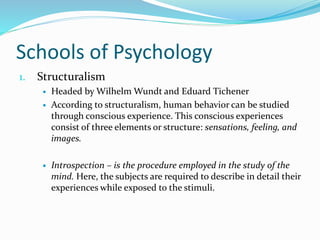 General Concepts of Psychology | PPTX