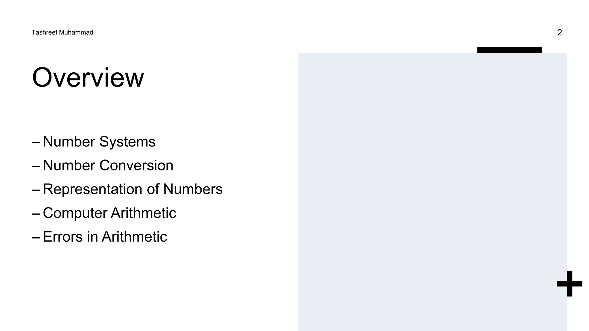 Lecture 1 - Numerical Methods | PPTX