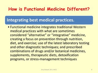 Lecture 1 nutrition from a functional perspective | PPTX