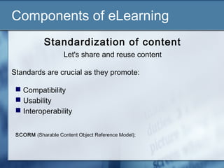 Lecture 1 overview of e learning edited | PPT