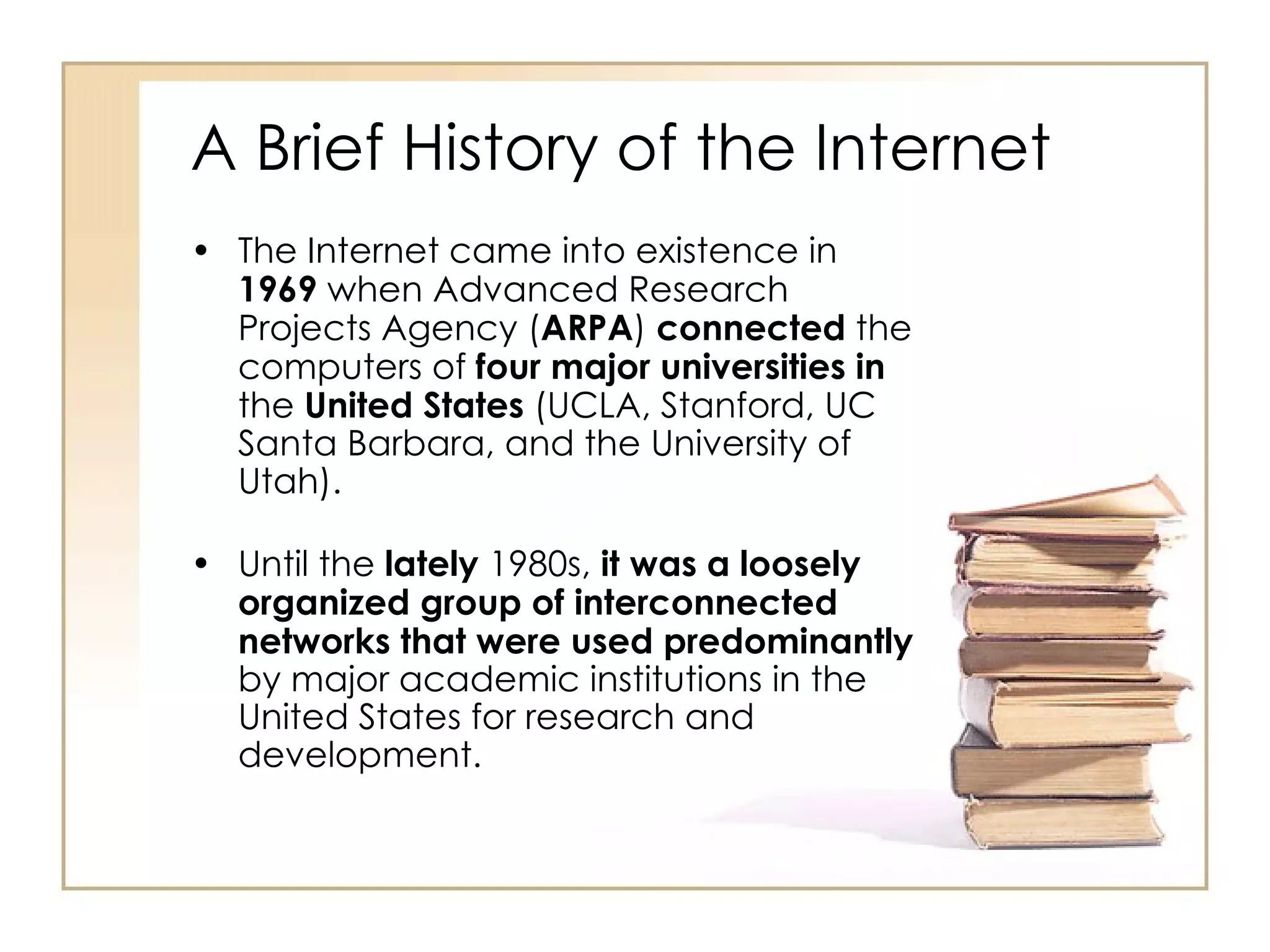 Lecture 1 -_overview_of_the_internet-1- | PPT