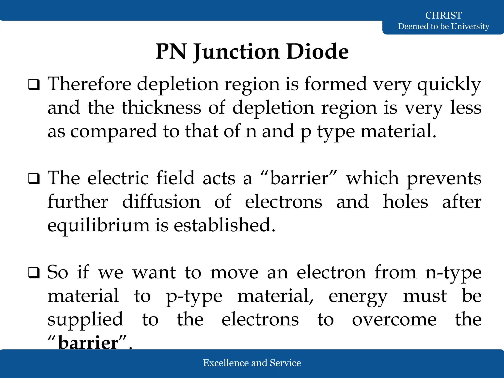 Lecture 1 - PN Junction Diode in Basic Electronics | PPT