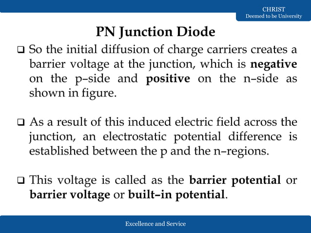 Lecture 1 - PN Junction Diode in Basic Electronics | PPT
